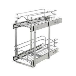 Rev A Shelf WB Wire Shelf Pullout Tier Chrome