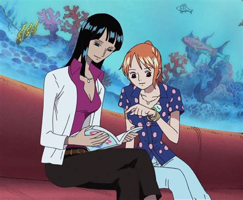 Nami And Robin One Piece Nghệ Thuật Anime Manado