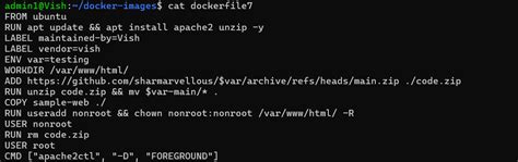 building a docker image with non root user permissions a step by step