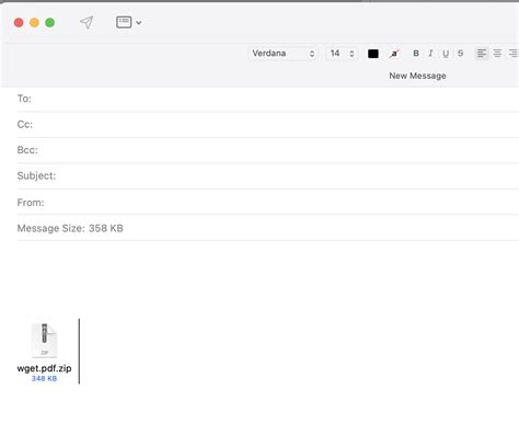 Mail Attachments View As Icon Option Apple Community