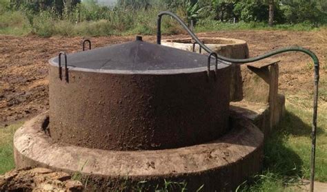 Floating Drum Biogas Build A Biogas Plant Home New Energy Source