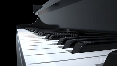 Piano Keys Keyboard Music Instrument Stock Illustration