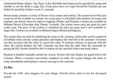 Solved In This Question You Will Design And Develop An Chegg Com