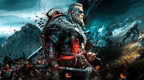 Assassins Creed Valhalla 2020 Ps5 Game Poster Preview