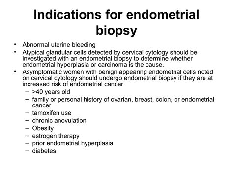 Endometrial Hyperplasiapptendometrial Hyperplasiappt