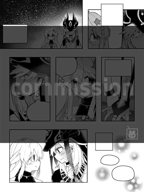 흑백 만화를 그려요 리슈레이 Crepe