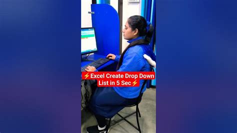 Excel Create Drop Down List In 5 Sec Viral Excel Exceltips Computer