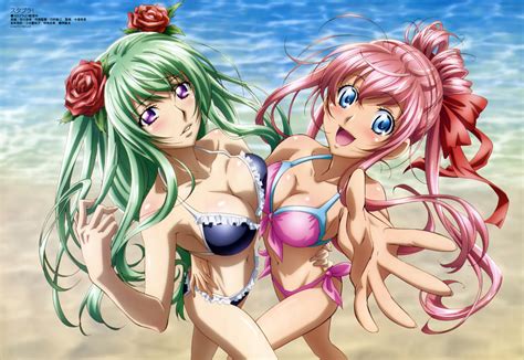 mashiro erisu and falsetto ver 1 0 megami magazine and 1 more drawn