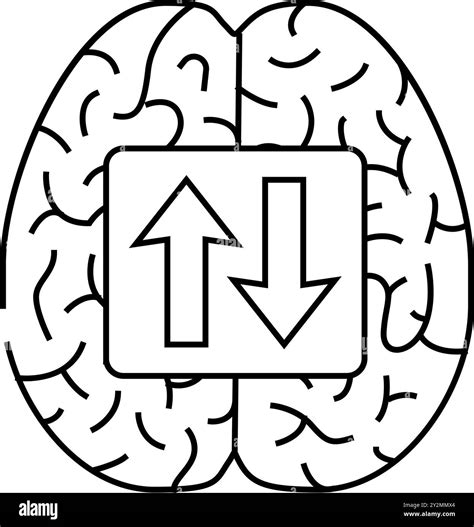 Neuroplasticity Neuroscience Neurology Line Icon Vector Illustration Stock Vector Image And Art