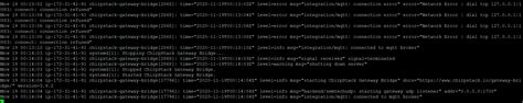 Lora Server Not Starting After Install Rak7258 Chirpstack Gateway