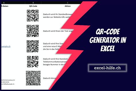 Qr Code Generator In Excel Excel Hilfe Ch