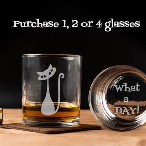 Vintage Atomic Cat Cocktail Glasses Etsy