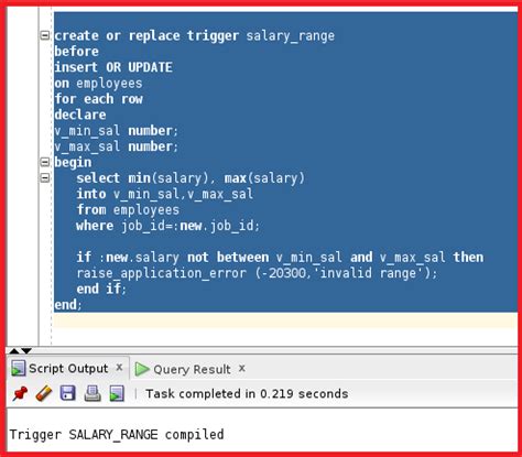 Compound Trigger And Array To Solve Mutating In Oracle