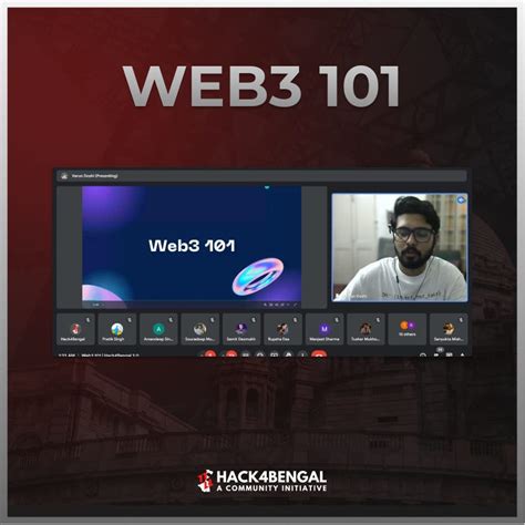 Exciting Insights From The Web3 Session By Varun Doshi Organised By Hack4bengal 30 🌐 By