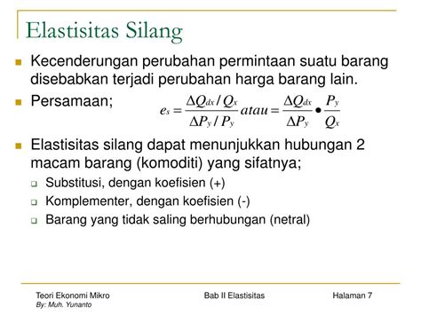 Ppt Bab Ii Elastisitas Powerpoint Presentation Free Download Id