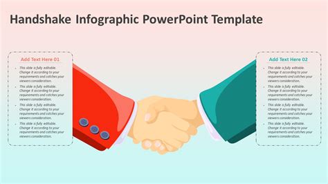 handshake infographic powerpoint template ppt templates