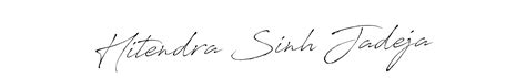 99 Hitendra Sinh Jadeja Name Signature Style Ideas Latest E Signature