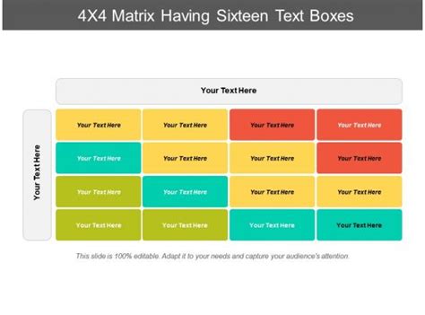4 Box Matrix Slide Team