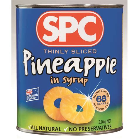 Spc Thinly Slcd Pineapple A10