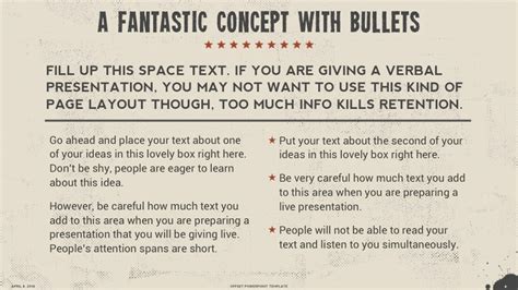 Offset Powerpoint Presentation Template Presentation Templates Graphicriver