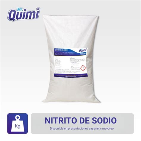 Nitrito De Sodio A Granel Y Mayoreo Mr Quimi