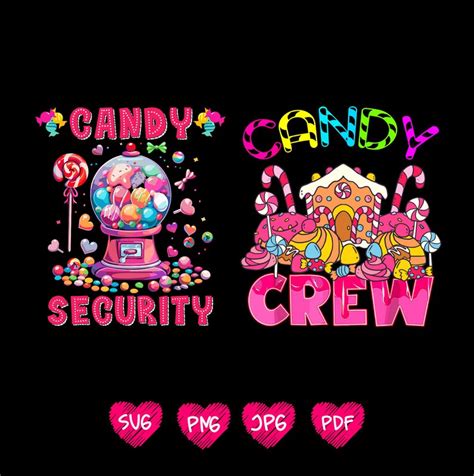 Candy Land Candy Crew Decorations Sweetie Candy Squad Christmas Cool