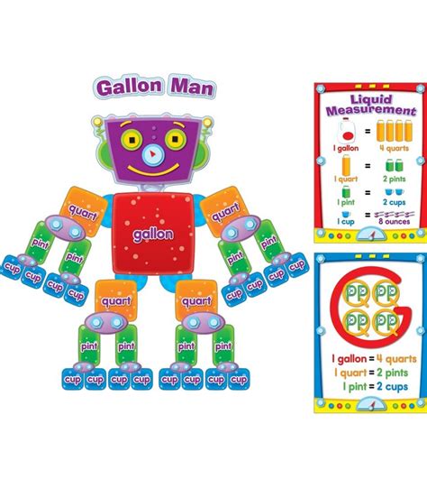 Gallon Man Printable Template