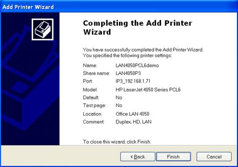 Use A Usb Parallel Printer Cable To Install Hp 4050 Laser Printer