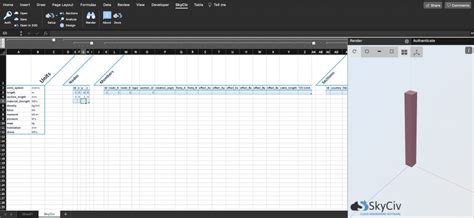 Skyciv For Excel Skyciv Engineering