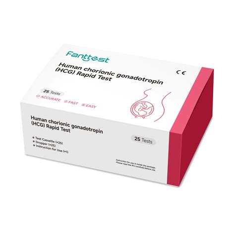 Fanttest Human Chorionic Gonadotropin Hcg Rapid Test