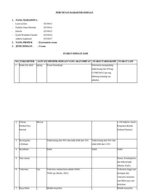 Kelompok 2krim Eritromisinprak Teksol Pdf