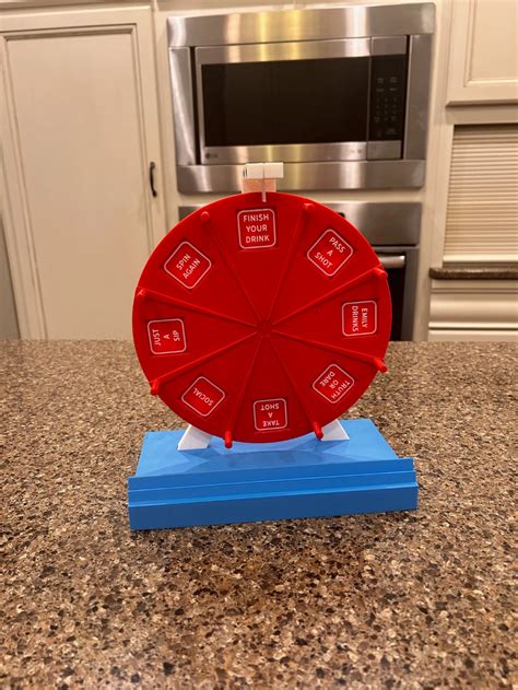 Customizable Spin Prize Wheel Remixed By Rstevens10 Makerworld