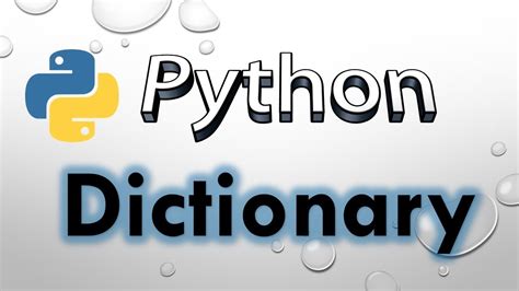 Python Collections Dictionarypython教學入門系列 威廉告訴你 YouTube