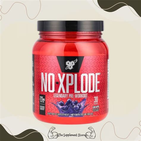 No Xplode Pre Workout 30 Servings The Supplement Store