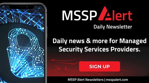 Mssp Alert On Linkedin Mssp Alert Newsletter Subscribe Form