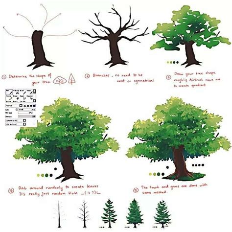 Pin On Tutoriais Painting Tutorial Tree Painting Digital Painting