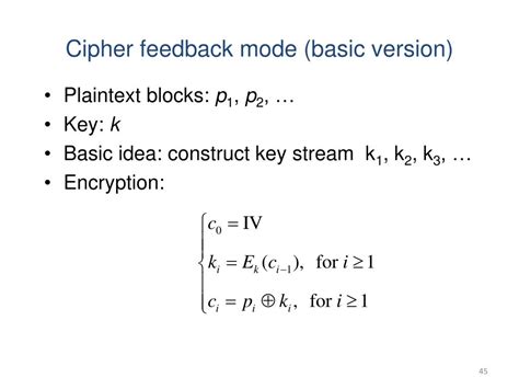 Ppt 3des And Block Cipher Modes Of Operation Powerpoint Presentation Id 168794