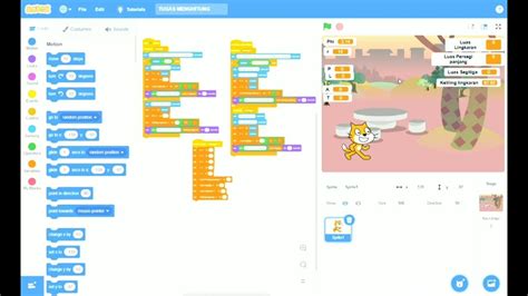 Menghitung Luas Dan Keliling Di Aplikasi Scratch Youtube