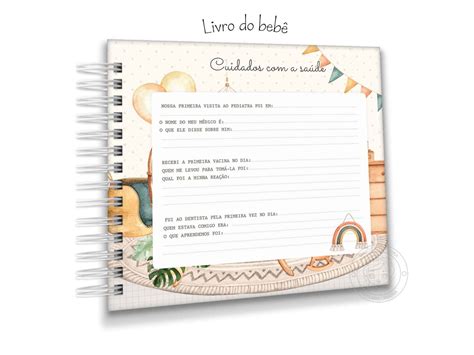 Livro Do Bebê Quarto Boho Elo7 Produtos Especiais