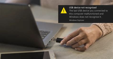 Why Does USB Device Not Recognized Keep Popping Up