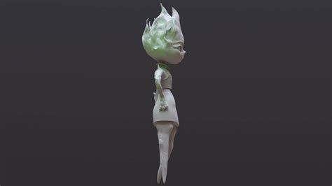 Pixar Elemental Ember Lumen Printable D Print Model By Danyelon