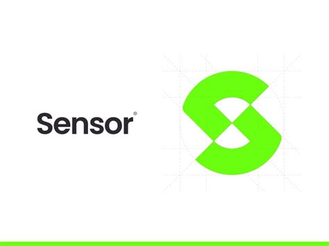 Branding Logo Design Sensor Branding In 2024 Logo Design Logo