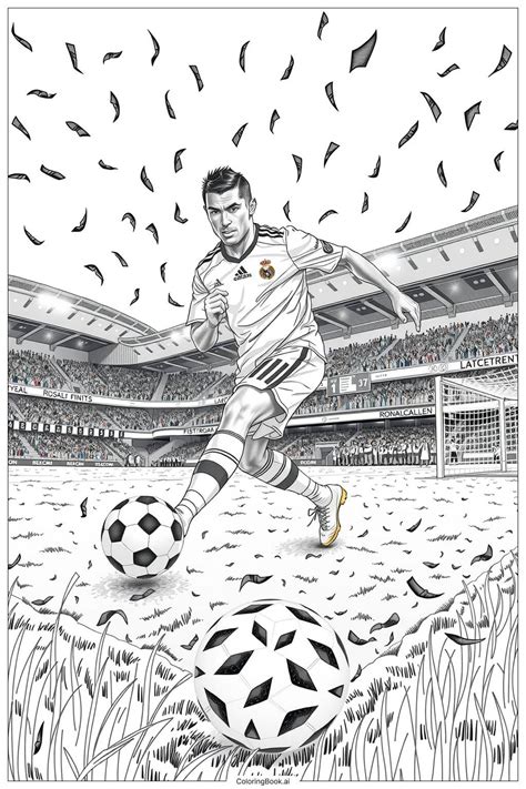 36 Ronaldo Coloring Pages Free Pdf And Png Printables