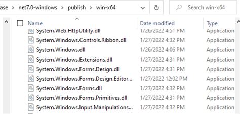 Wpf Publish Adds Windows Forms Dlls Including Design Time Dlls · Issue 6761 · Dotnetwpf · Github