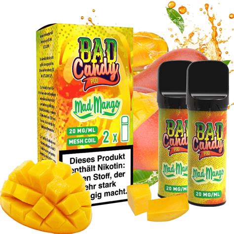 Bad Candy Pod2go Mad Mango Pod 2er Pack Bad Candy