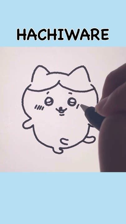 ️먼작귀 하치와레 그리기 How To Draw Hachiware Youtube