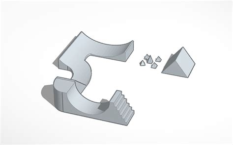 3d Design Leos Ramp For Tech Deck Tinkercad