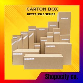 Packaging Box Rectangle Shape Carton Box Packing Box Paper Boxes Kotak Shopee Malaysia