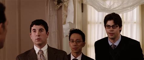 "These are my groomsmen. Guys, this is my brother Connor. We've heard the stories, man. Oh ...