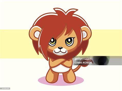 Cute Animated Lion